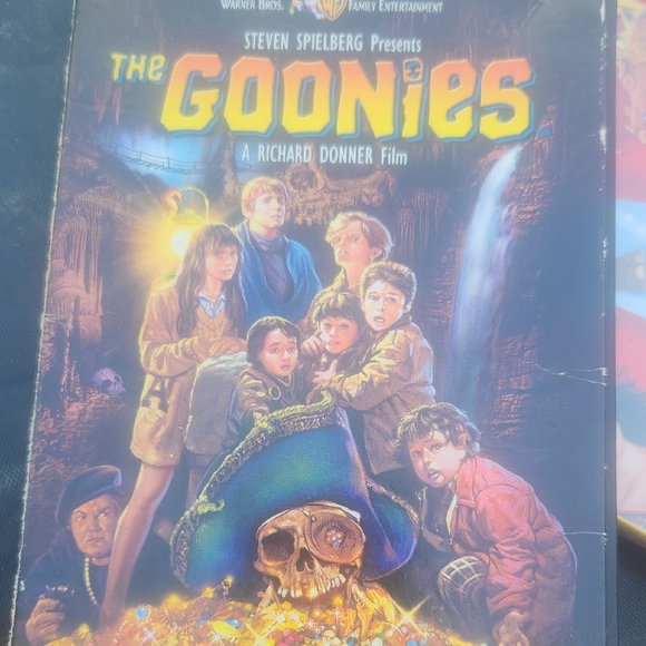 Warner Bros. | Media | Warner Bros The Goonies Dvd Blue And Gold Cover ...